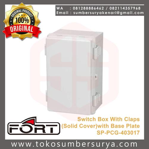 Jual Switch Box With Clasps (Solid Cover)with Base Plate SP-PCG-403017 ...