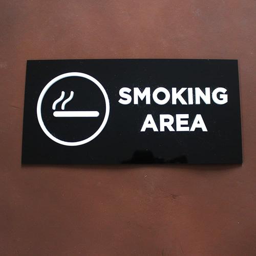 Jual ACRYLIC SMOKING AREA / PAPAN SMOKING AREA / AREA MEROKOK - Jakarta ...