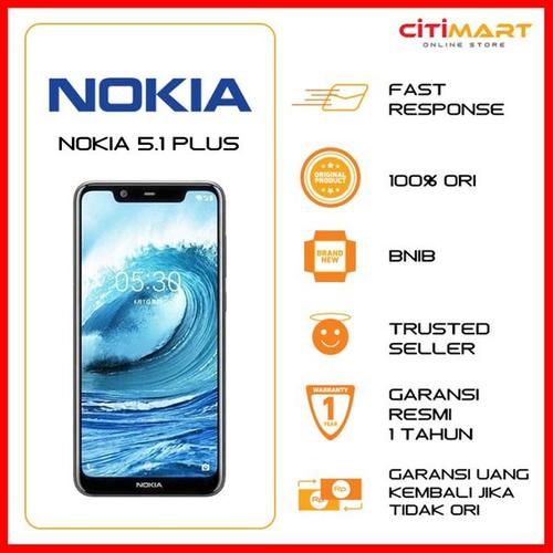 Jual new nokia 5 1 plus 3 32gb garansi resmi suku cadang - Jakarta ...