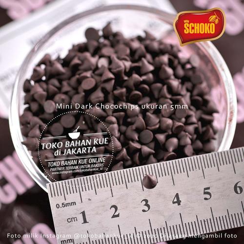Jual Schoko MINI Chocochips 250gr Choco Chip Mini Chocolate Compound ...