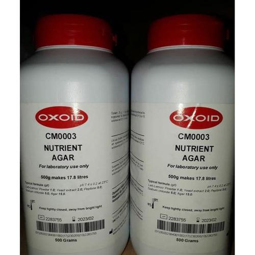 Jual Oxoid CM0003 Nutrient Agar (NA) 500 gr for Laboratory Oxoid ...