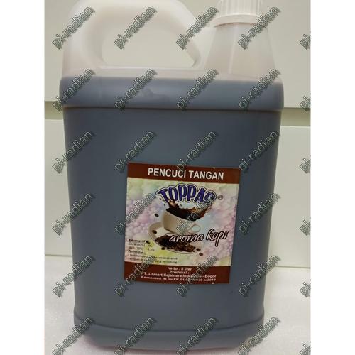 Jual TOPPAS hand soap sabun cuci tangan kopi 5L 5 liter promo murah ...