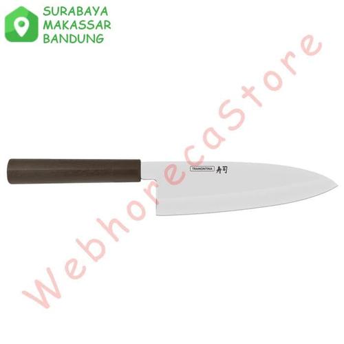 Jual Tramontina Deba Knife 8" Sushi Silver/ Pisau Sashimi Ikan Jepang ...