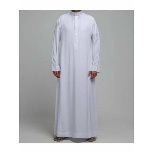 Jual GAMIS JUBAH SAUDI model Haramain / gamis pria ikhwan saudi putih ...