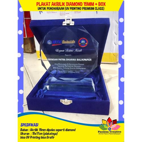 Jual PLAKAT AKRILIK DIAMOND 15MM (PREMIUM SERIES) LENGKAP DENGAN BOX ...