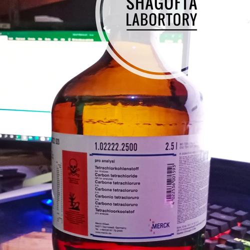 Jual Karbon Tetraklorida - Carbon Tetrachloride- CCl4 2.5L MERCK 102222 ...