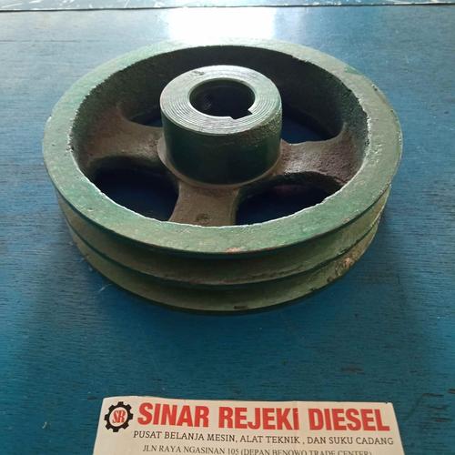 Jual Pulley Pully Pulli Puli Cor Besi B2 8 Inchi As 32 mm 32mm - Kab ...