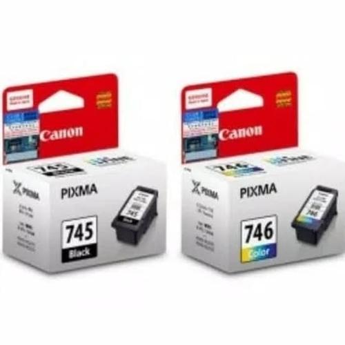 Jual Tinta Canon Cartridge pixma PG 745 black & 746 color Original ...