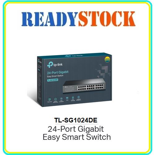Jual TPLINK TL-SG1024DE Switch 24 Port Gigabit Easy Smart Managed ...