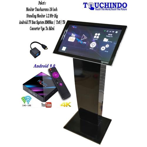 Jual Paket Android + Monitor Touchscreen 19 inch Stand Tinggi Besar 1.2 ...