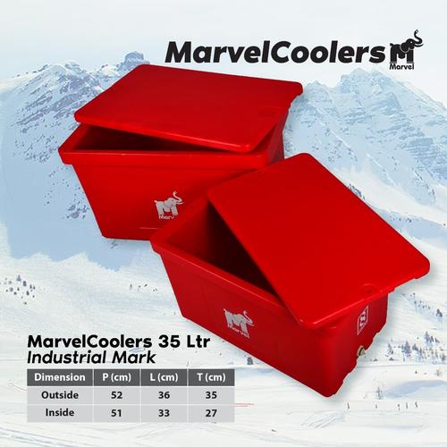 Jual Cooler Box / Coolbox Marvel Kapasitas 35 Liter - Jakarta Utara ...