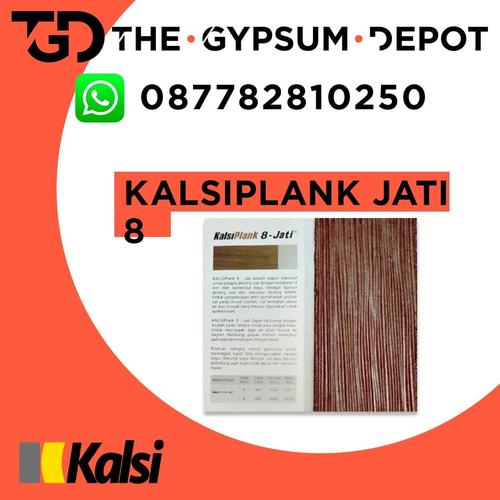 Jual KalsiPlank Jati 8mm (200 x3000mm) / Lis Plang Kalsi Kalsiboard ...