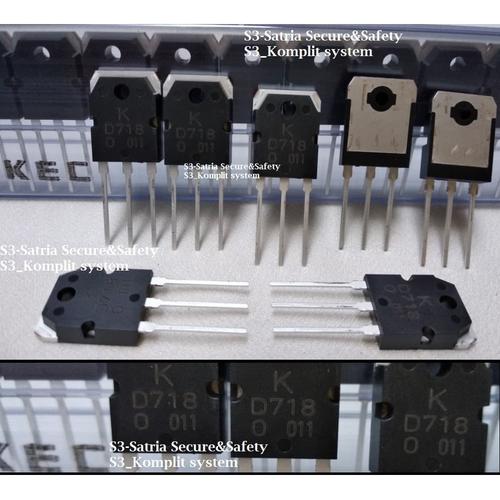 Jual D718 Transistor K D 718 - Jakarta Timur - S3-Satria Secure&Safety ...