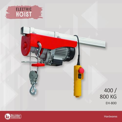 Jual ELECTRIC HOIST 400/800 KG SINGLE & DOUBLE HOOK MESIN KATROL - Kota ...