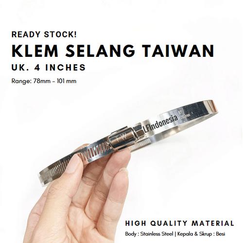 Jual Kleman 4 " / klem 4 inch (100 mm) - Jakarta Barat - LFINDONESIA ...