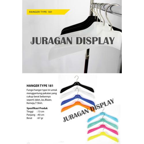 Jual Hanger Jas 181 Warna - Macam-macam warna - Putih - Jakarta Barat ...
