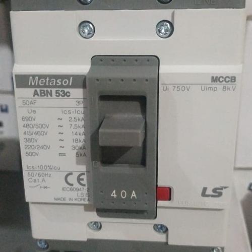 Jual MCCB ABN 53C 3P 40A LS MCCB 3 Pole 40 Ampere ABN LS 53C - Kota Surabaya - Jagoan Listrik ...