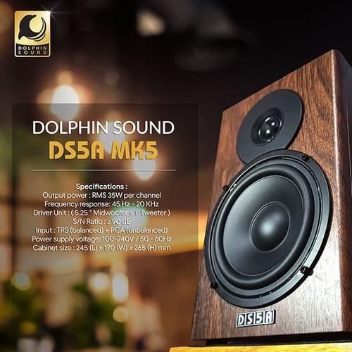 Jual ISK DS5A MK5 - Speaker Studio Monitor Recording Dolphin DAW ...