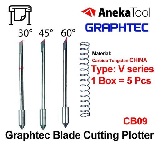 Jual Pisau Cutting Sticker Graphtec Blade - V Series (Baja Carbide China) - 30 - Jakarta Pusat ...