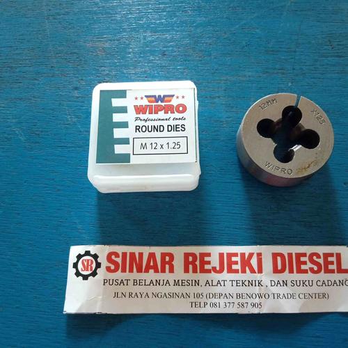 Jual Mata Senai M12 x 1.25 Drat Luar Baut Mata Snei Snai Dies Head ...