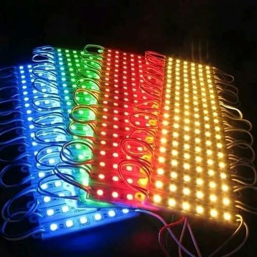 Jual LAMPU LED STRIP MODUL 6 MATA DEKORASI 12V dan 24V SMD 5050 1,2WATT ...
