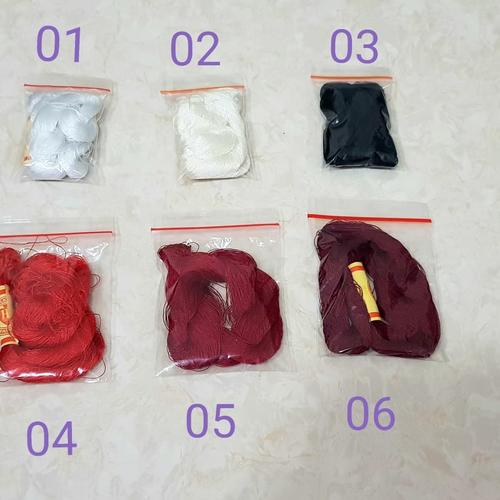 Jual Benang Sulam Sutra HB / Finest Silk Thread / Benang Sutra Asli ...