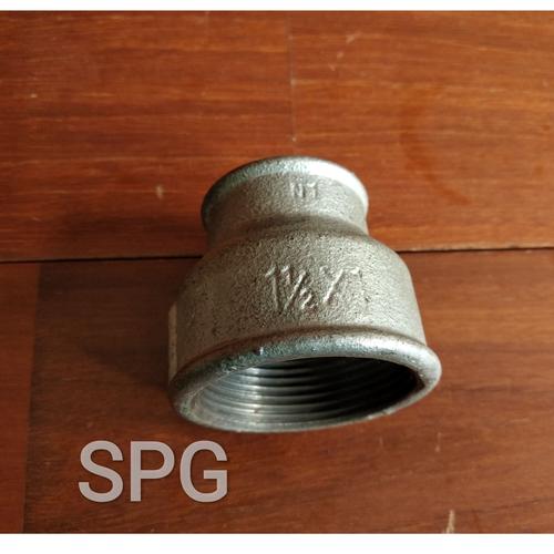 Jual Reducer Besi Galvanis 1 1/2 x 1" Verlop Sok Vlok Sock Sambungan ...