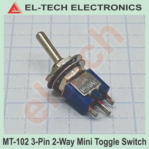 Jual MTS-102 3P 3Pin 3 P Pin 2 Way Arah Toggle Switch Saklar Mini Kecil ...