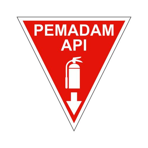 Promo Sign Rambu APAR Alat Pemadam Api 25cm x 25cm Acrylic 2mm - Kota ...