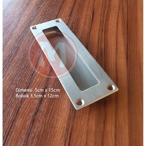 Jual Handle Tarikan Tanam Pintu Geser / Sliding / Kom Kotak BESAR ...