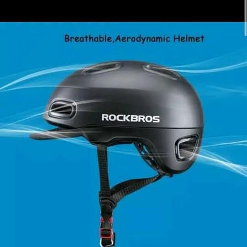 Jual helm sepeda road bike fixie mtb city wt-09 rockbros hitam ...