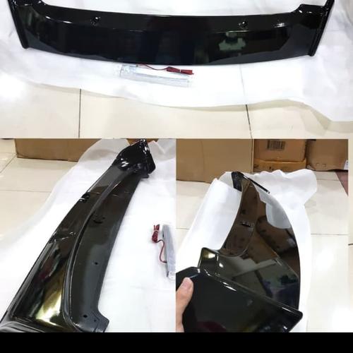 Jual SPOILER MOBIL CALYA / PLASTIK ABS WARNA HITAM MOBIL CALYA / SIGRA ...