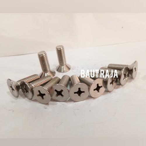 Jual Baut JF m4x12 Stainless - baut verseng m4x12 stainless - Kota Batam - Baut raja | Tokopedia