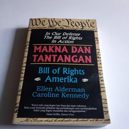 Jual MAKNA DAN TANTANGAN(buku original) karya Ellen Alderman/ Caroline ...