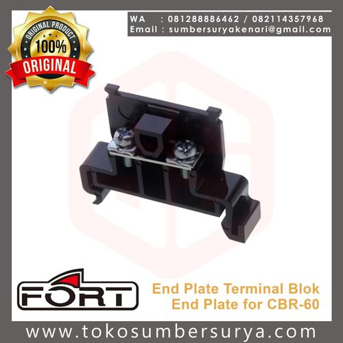 Jual End Plate untuk CBR-60 / CBR60 Terminal Block Model TEND Fort ...