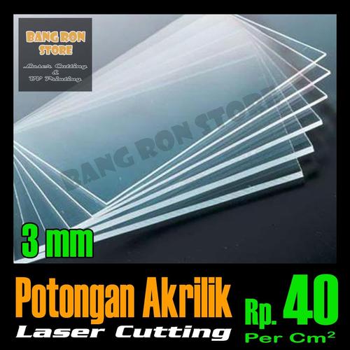 Jual Akrilik Potongan Custom / Laser Cutting Acrylic 3mm - Kota ...
