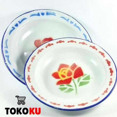 Jual PIRING ENAMEL 22 CM/PIRING JADUL/PIRING SENG/PIRING KALENG - Kota ...