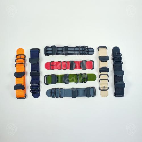 Jual Strap Nato/zulu 5 Ring + Adapter Konverter 16mm To 22mm Casio G ...