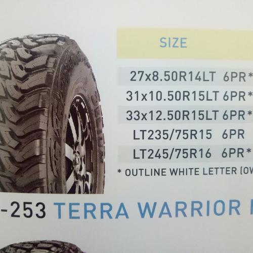 Jual 31x10.5R15 Delium Terra Warrior - Kota Surabaya - bersatu ban ...