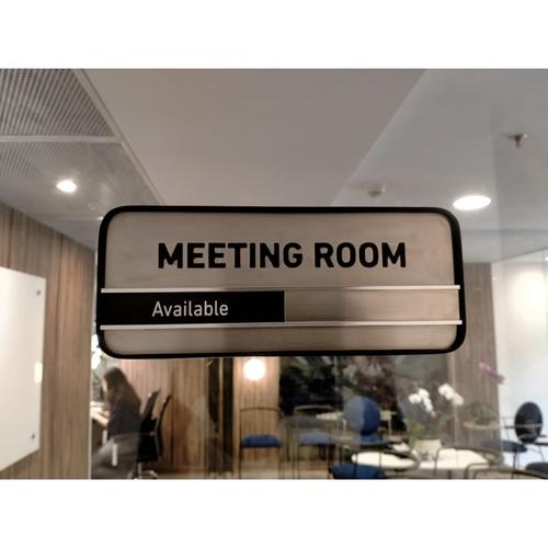 Jual Signage Meeting Room Stainless Uk. 25cm x 10cm - Jakarta Barat ...