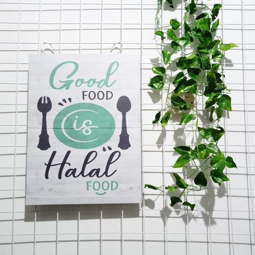 Jual POSTER MAKANAN HALAL IK 08 UKURAN 30X40 - Jakarta Selatan - Poster ...