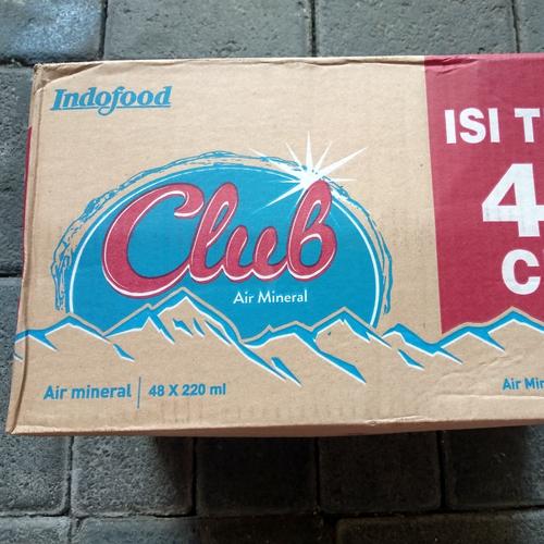 Jual Club gelas, air kemasan gelas, air minum club gelas, air mineral ...