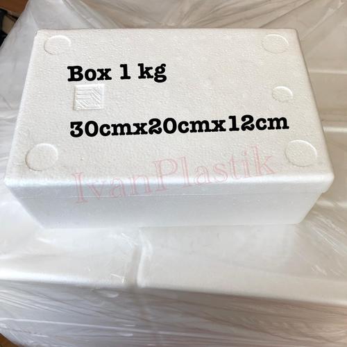 Jual BOX STYROFOAM 1KG STEREOFOAM - Kota Depok - IvanPlastik | Tokopedia