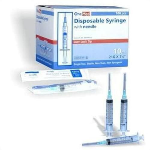 Jual Disposable syringe 10cc onemed - Syringe 10 ml ( Eceran) Syringe ...