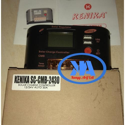 Jual Solar Charger Controller Kenika SC CMB 2430 Auto 12/24V 30A - Kota ...