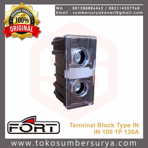 Jual Terminal Block IN-100 / IN100 1 Pole 130A Fort - Jakarta Pusat ...