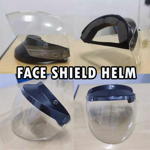 Promo FACESHIELD HELM PELINDUNG WAJAH / FACE SHIELD APD/ HELM FACE ...