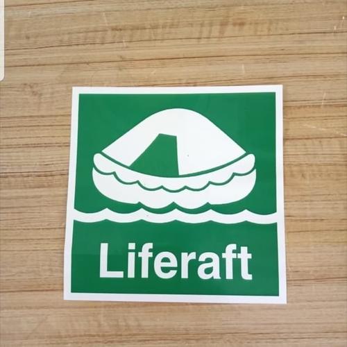 Jual SIGN STICKER LIFERAFT UKURAN 15X15CM - Jakarta Barat - LAPAK ...