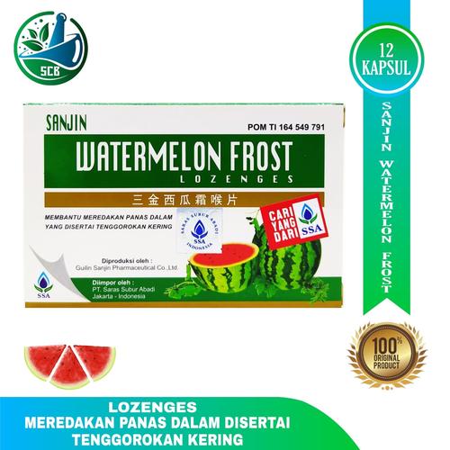 Jual Sanjin Watermelon Frost - Obat untuk sakit tenggorokan berupa ...
