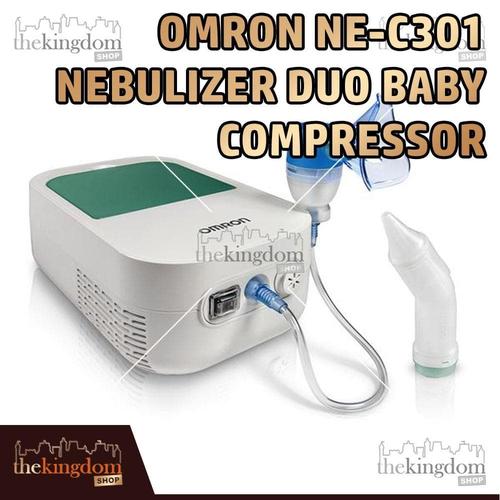 Promo Omron NE-C301 Nebulizer Compressor DuoBaby Nebuliser Nafas Duo ...